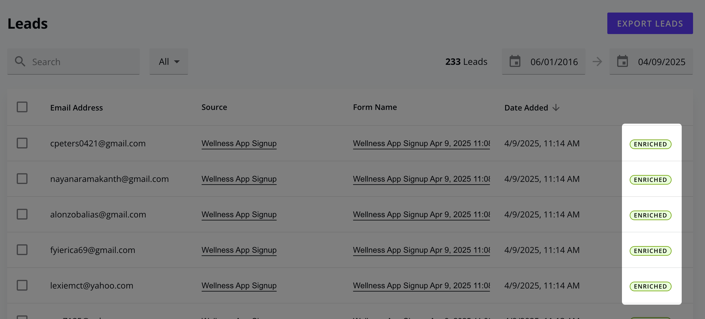 Lead Enrichment – Leadpages Knowledge Base